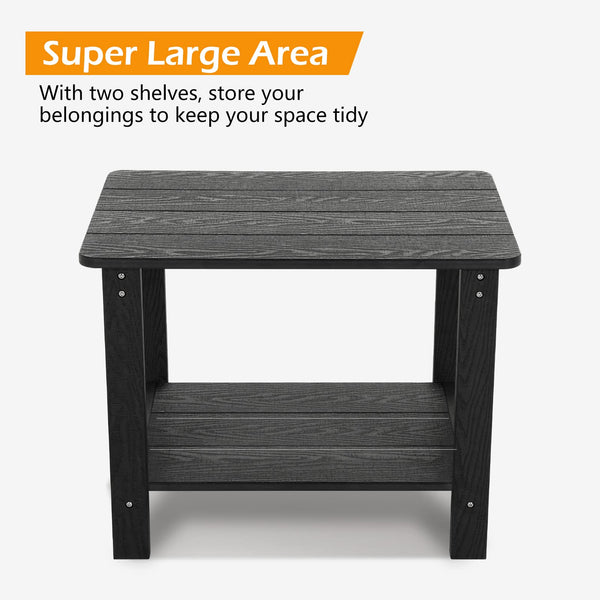 STOOG Oversized Outdoor Side Table (Rectangle)